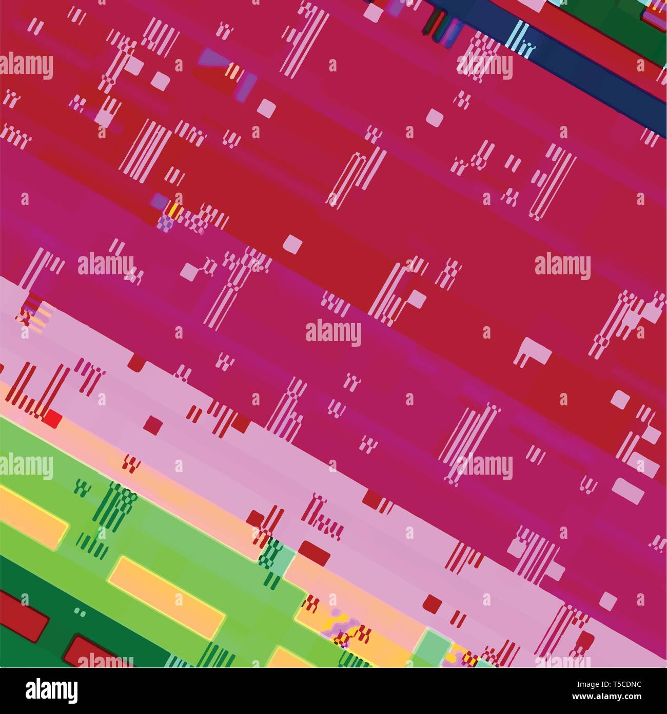 Glitch Color Texture Stock Vector Image & Art - Alamy