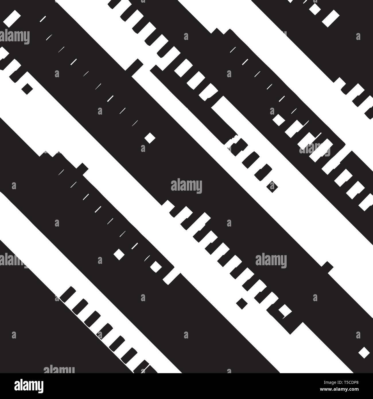 Glitched Diagonal Overlay Stock Vector Image & Art - Alamy