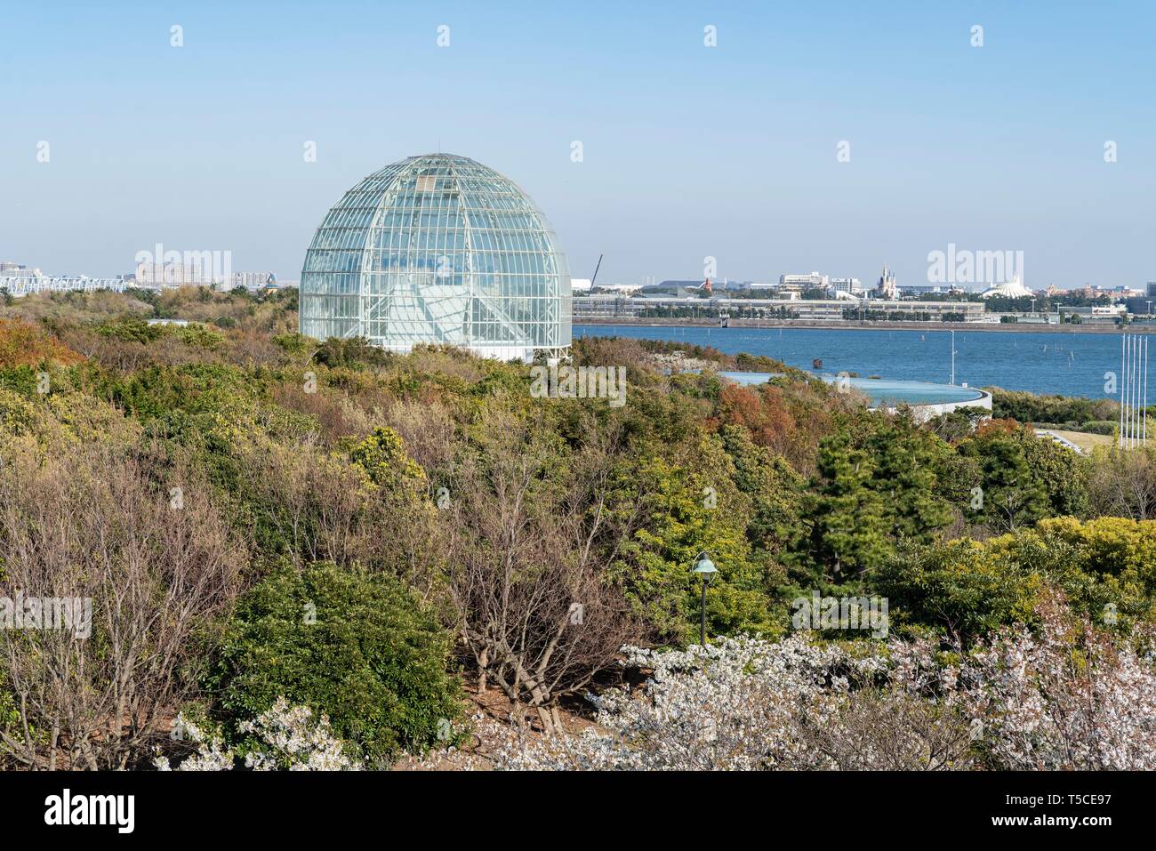 Kasai Rinkai Park, Tokyo Sea Life Park, view from Crystal View, Edogawa ...