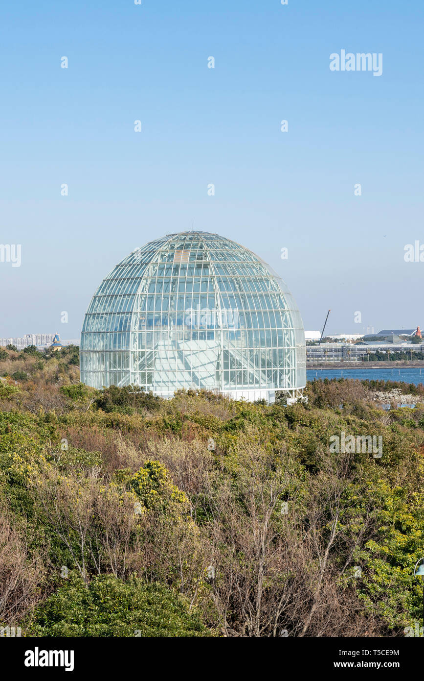 Kasai Rinkai Park, Tokyo Sea Life Park, view from Crystal View, Edogawa ...