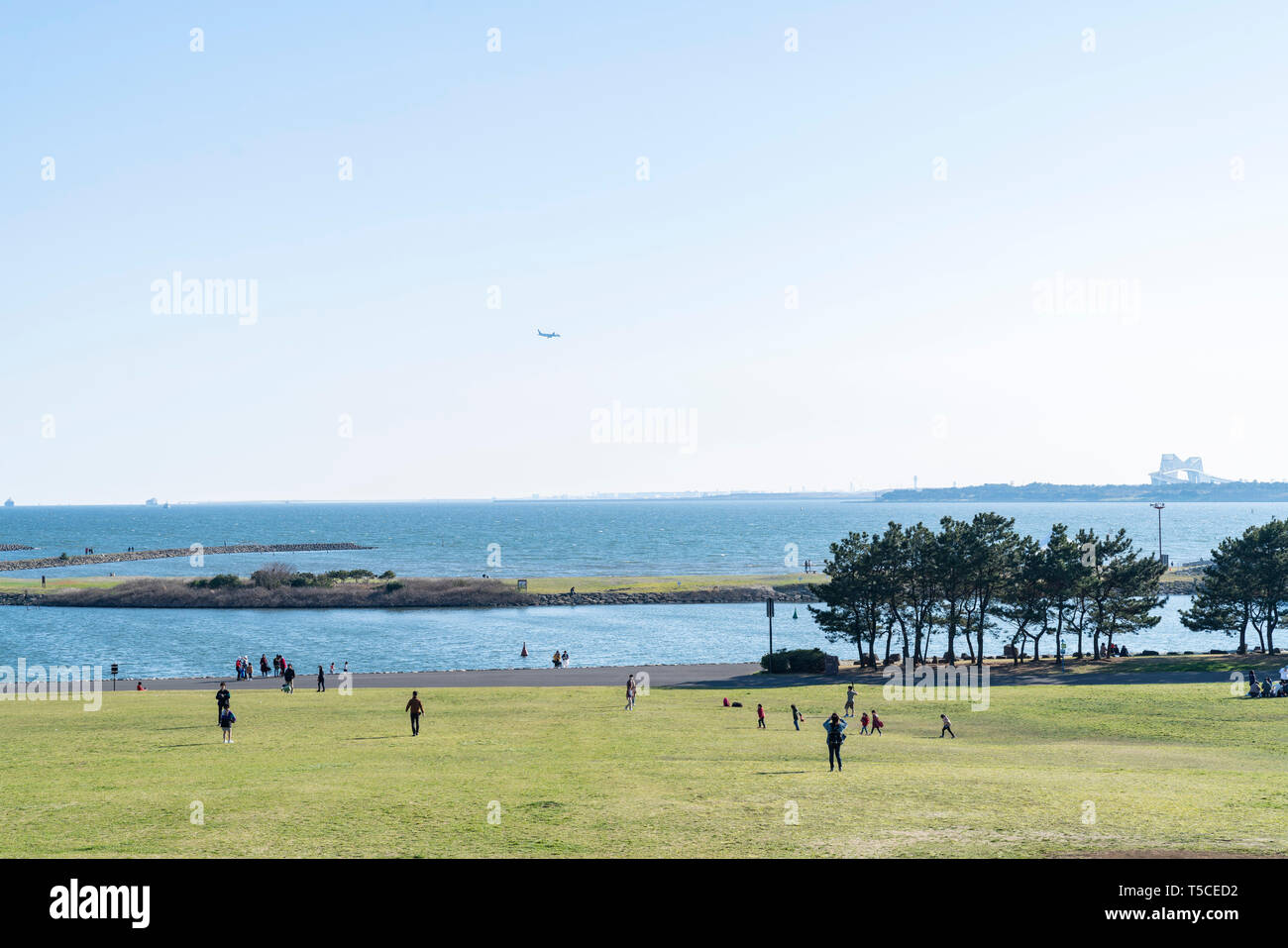 Kasai Rinkai Park view from Crystal View, Edogawa-Ku, Tokyo, Japan ...