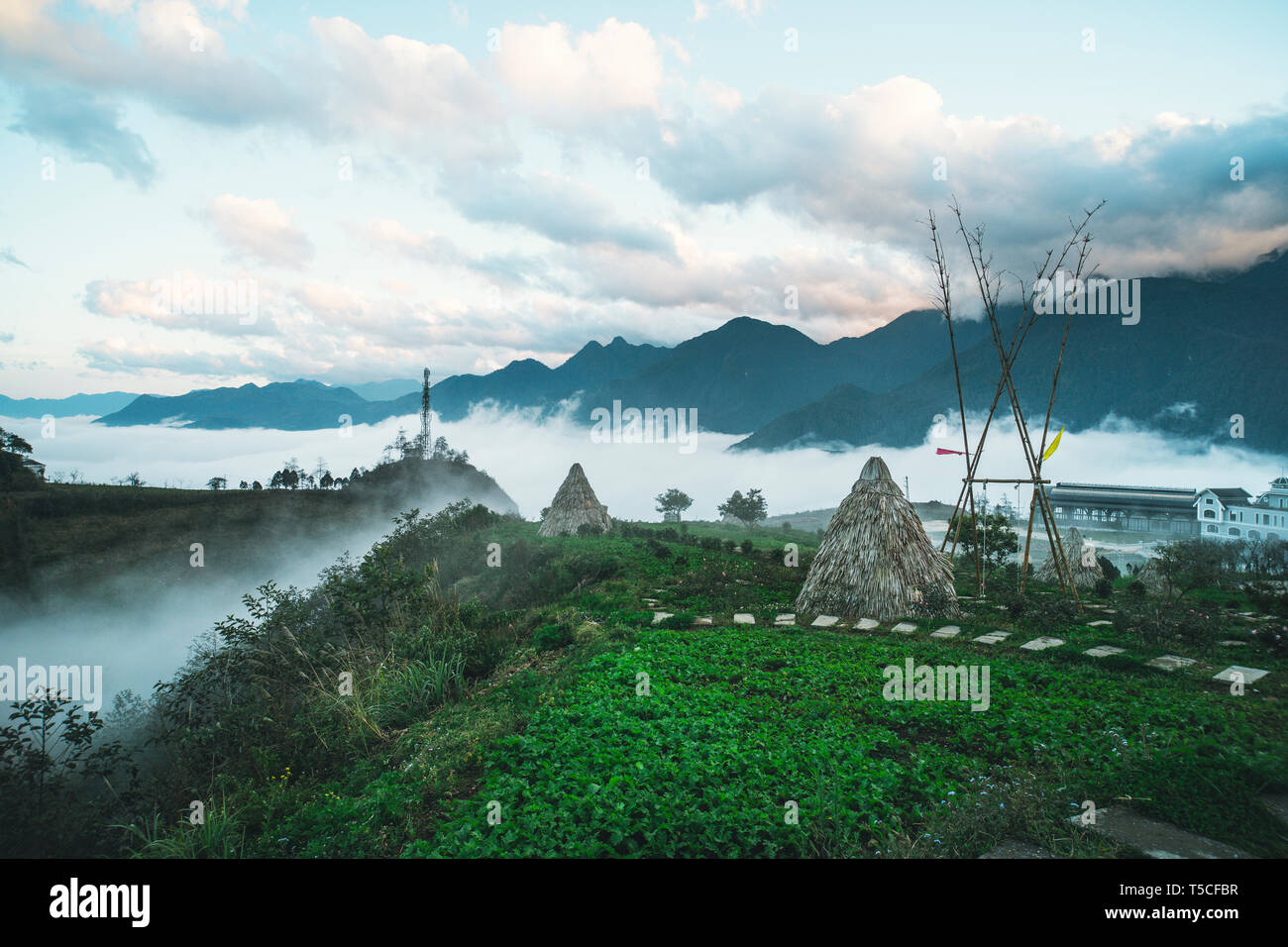 Traditional hmong house hi-res stock photography and images - Alamy
