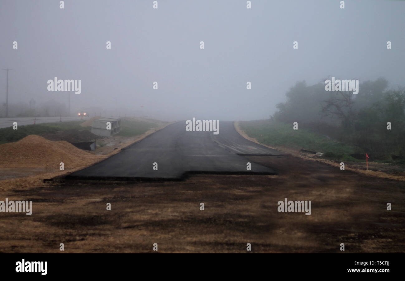Construction of a new road Stock Photo - Alamy