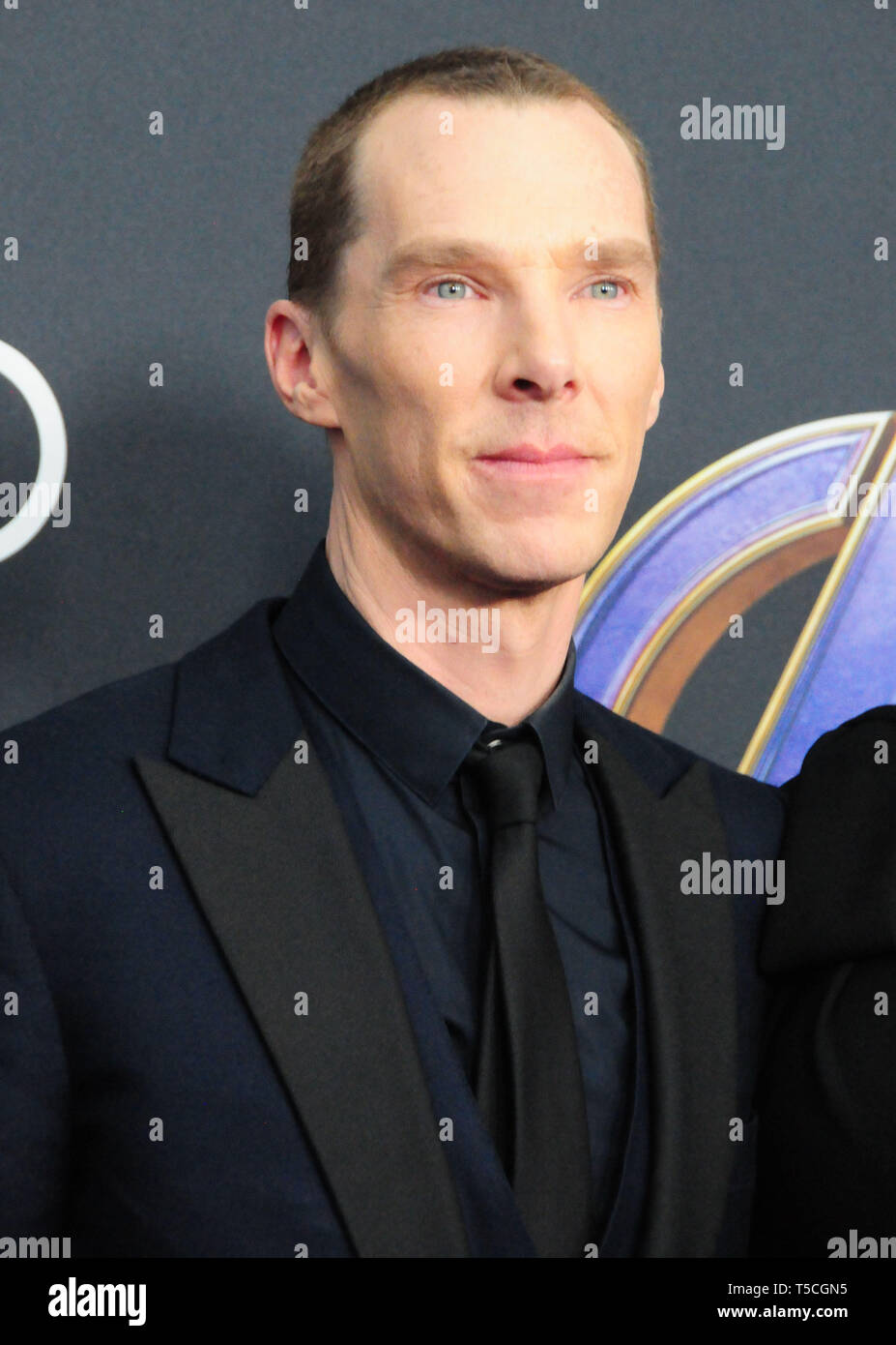 Los Angeles, California, USA 22nd April 2019 Actor Benedict Cumberbatch ...