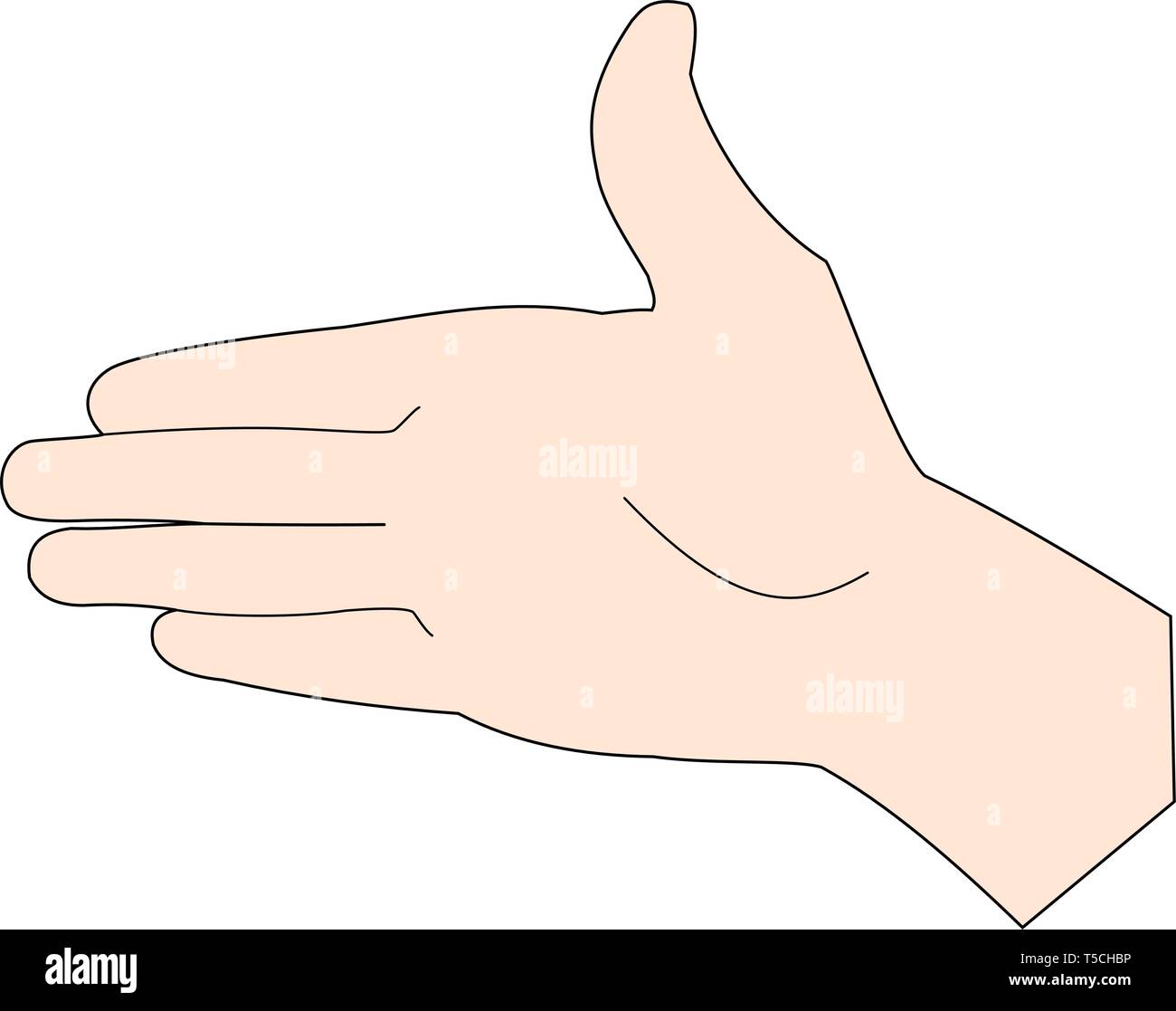 hand reaching out Stock Vector Image & Art - Alamy
