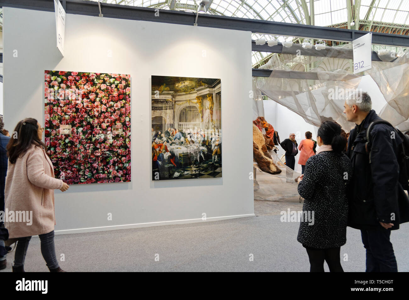 Paris, France. 3th April, 2019. Paris Beijing Gallery exibited at Paris ...