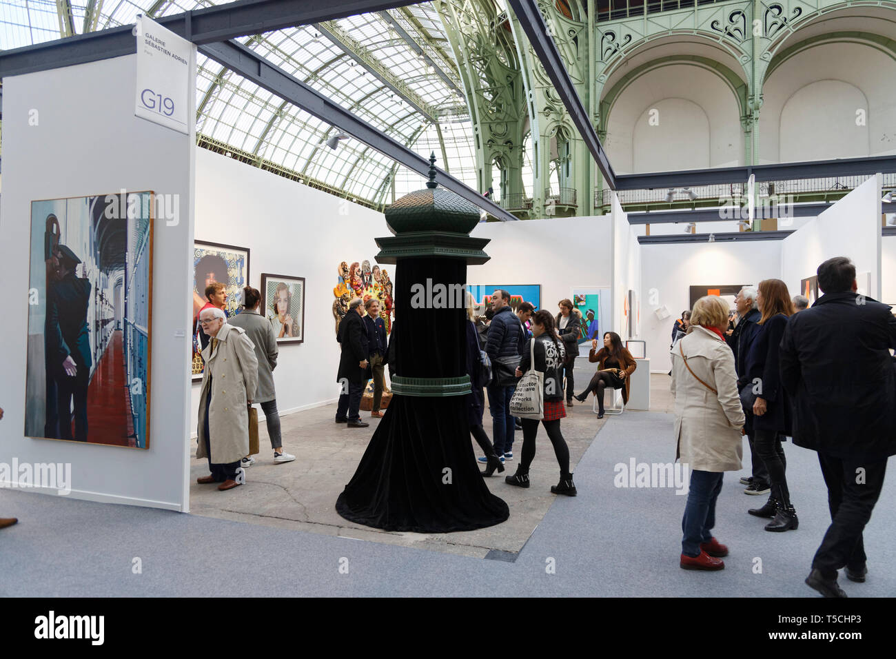 Paris, France. 3th April, 2019.Sebastien Adrien Gallery exibited at ...