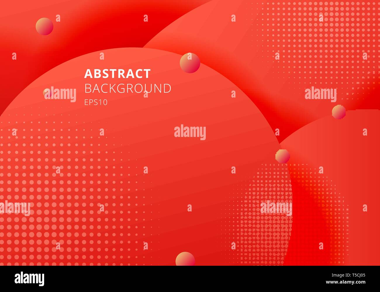 Abstract 3D liquid fluid circles red mustard pastels color beautiful ...