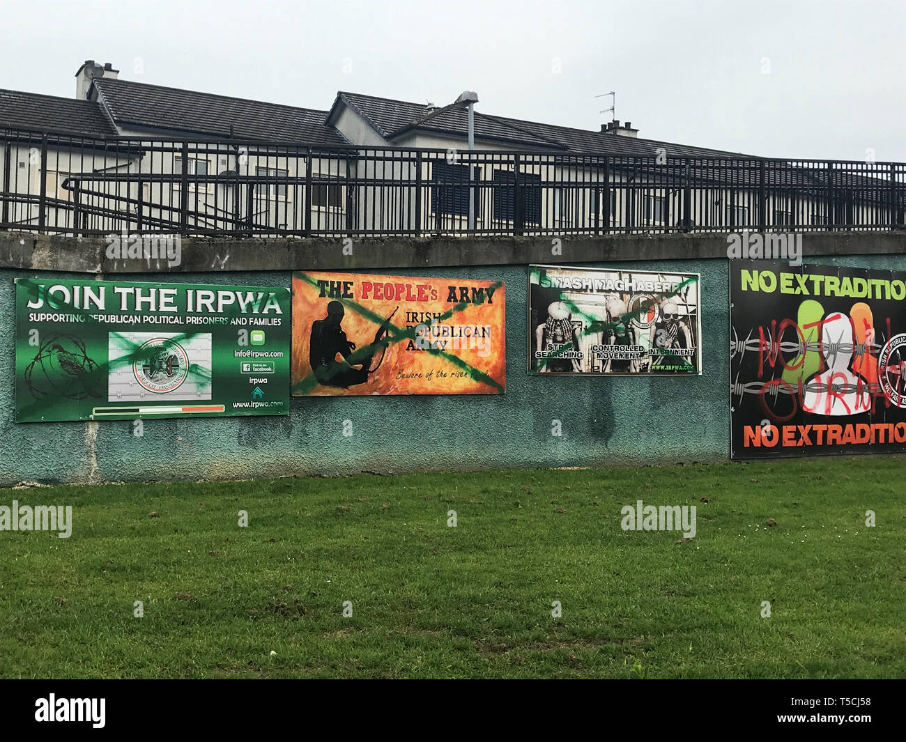 Pro ira graffiti hi-res stock photography and images - Alamy