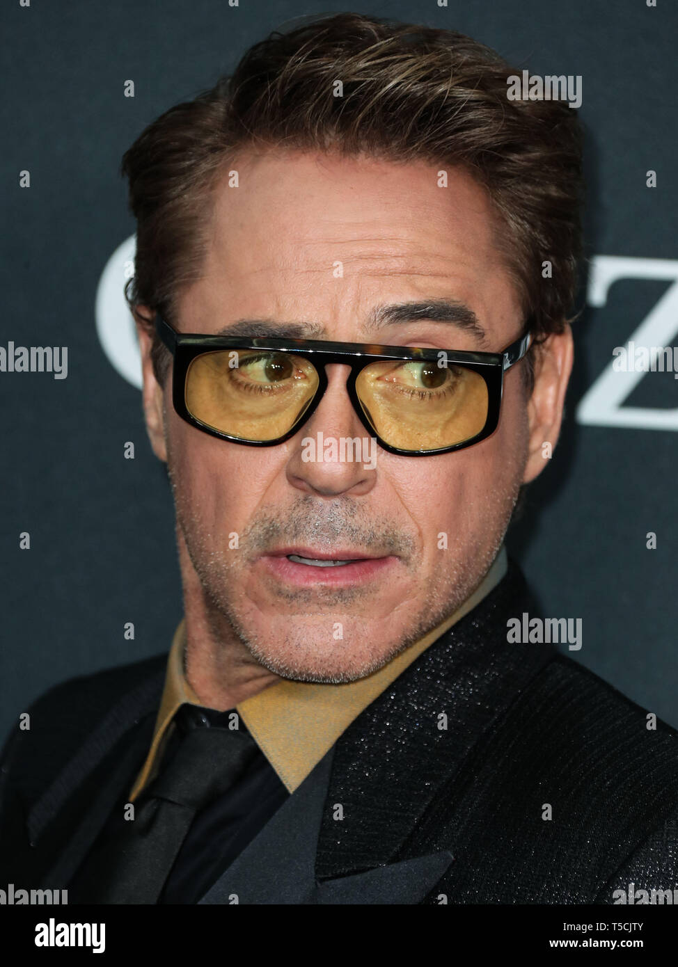 Robert downey avengers audi hi-res stock photography and images - Alamy