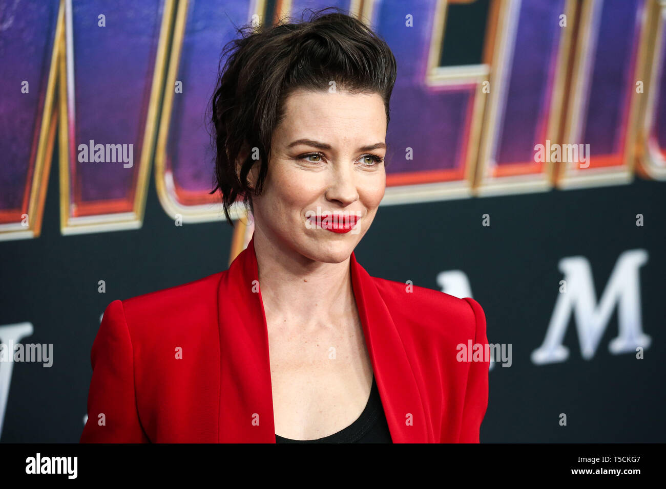 Evangeline lilly avengers hi-res stock photography and images - Alamy