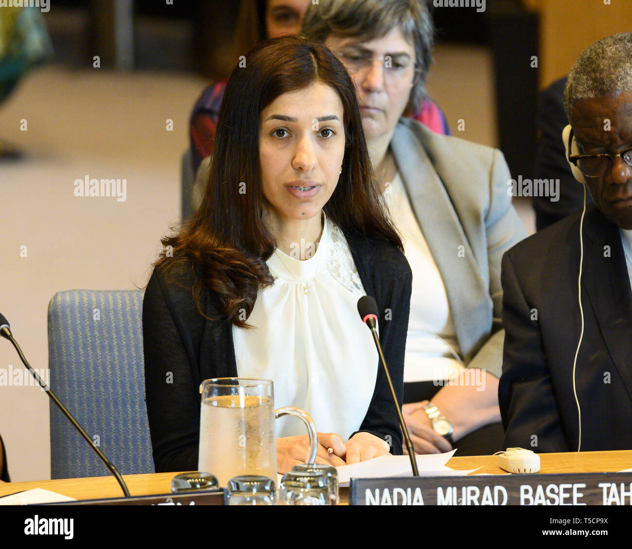Nadia murad basee taha hi-res stock photography and images - Alamy