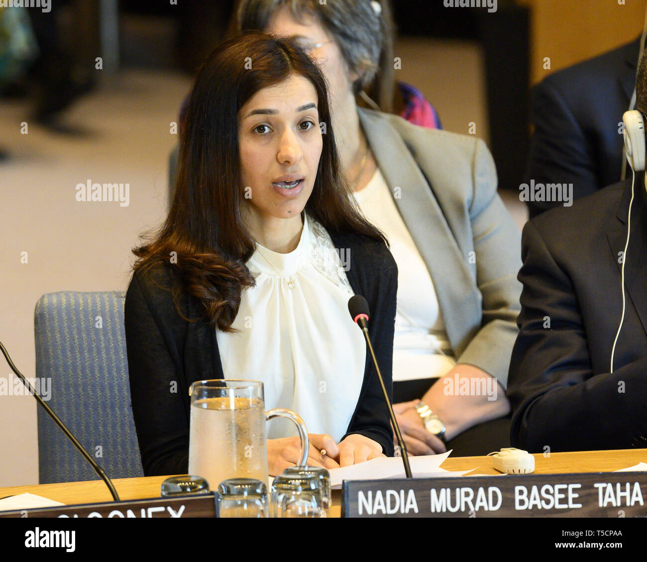 Nadia murad basee taha hi-res stock photography and images - Alamy
