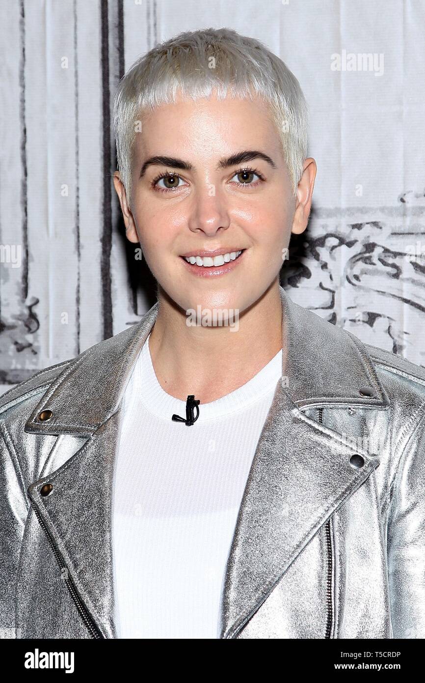 New York, NY, USA. 23rd Apr, 2019. Bethany C. Meyers inside for AOL ...