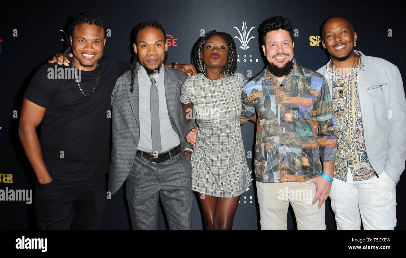 Los Angeles, CA, USA. 23rd Apr, 2019. Dale Elliot, Kadeem Wilson ...