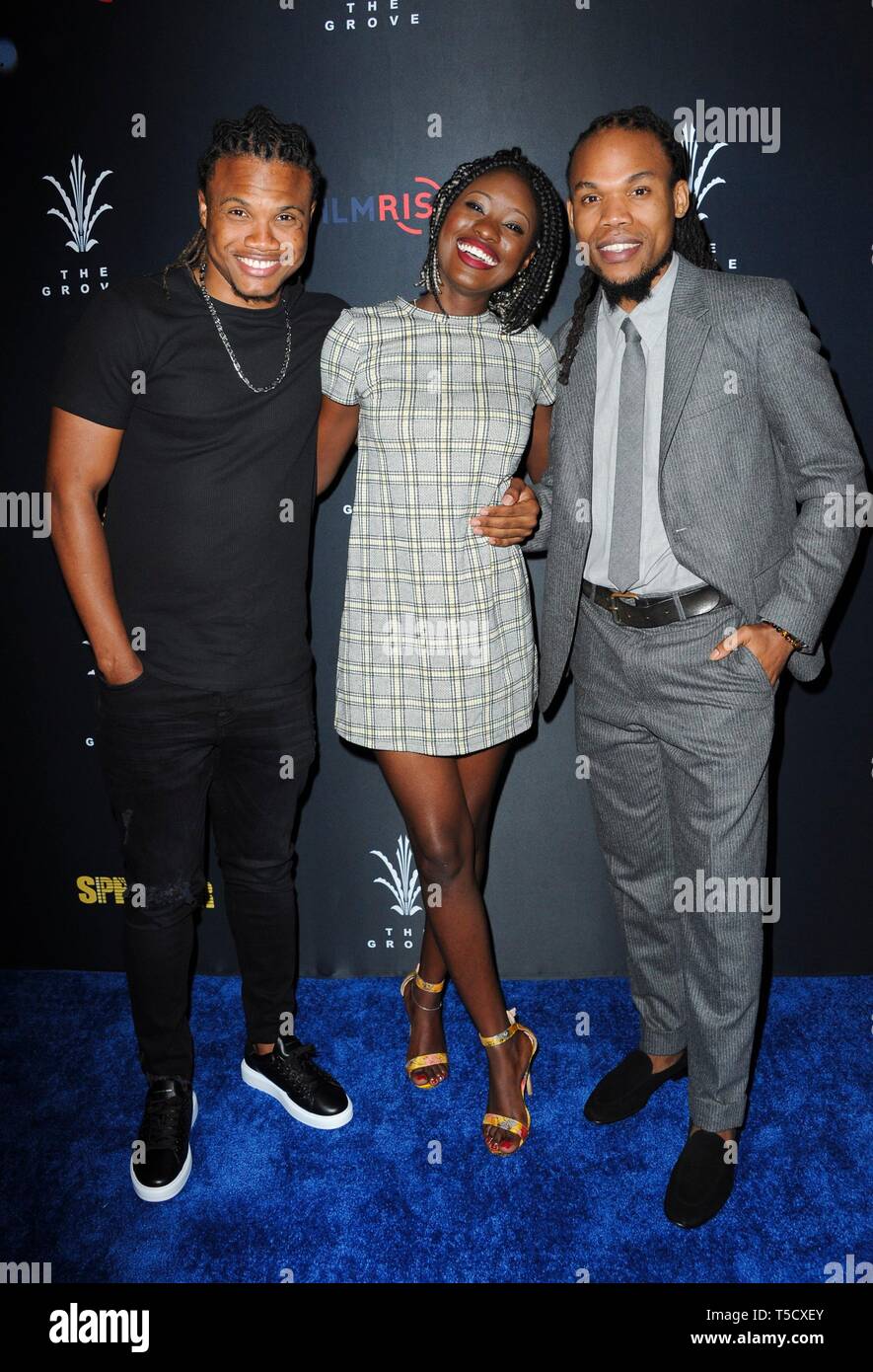 Los Angeles, CA, USA. 23rd Apr, 2019. Dale Elliot, Shantol Jackson ...
