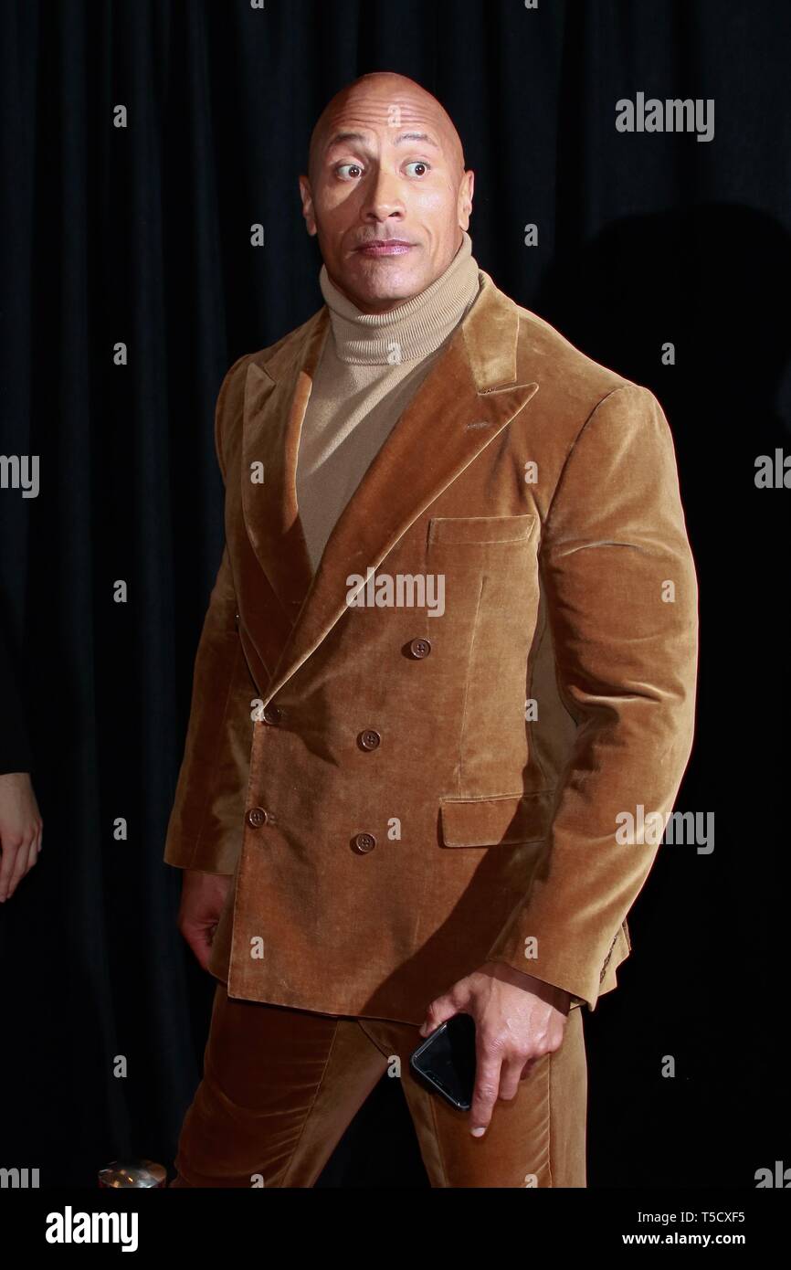 Dwayne johnson 2019 hi-res stock photography and images - Alamy