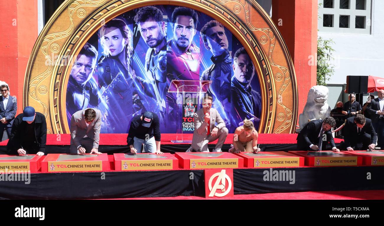 Hollywood, United States. 23rd Apr, 2019. HOLLYWOOD, LOS ANGELES ...