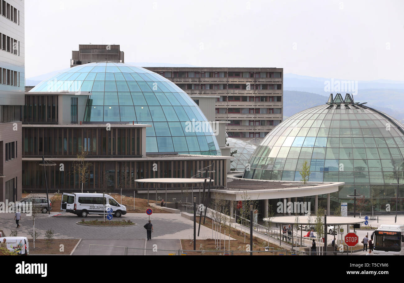 23 April 2019, Bavaria, Bad Neustadt An Der Saale: A part of the first ...