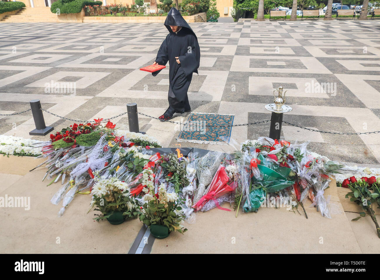 Beirut Lebanon, 24th April 2019. Lebanese Armenians in Beirut mark the ...