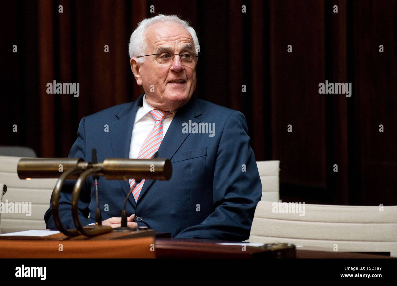 Hannover, Germany. 24th Apr, 2019. Peter Hartz, former member of the ...