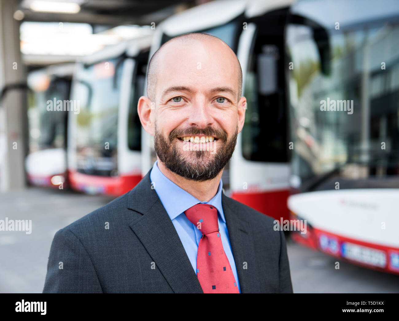 Hamburg, Germany. 24th Apr, 2019. Leif Torge, project manager at ...