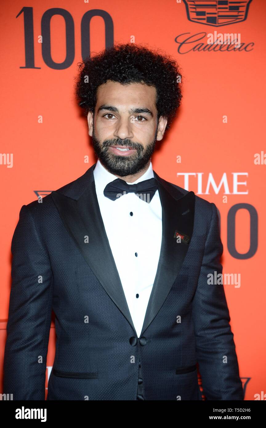 Mohamed Salah in attendance for TIME 100 GALA, Frederick P. Rose Hall ...
