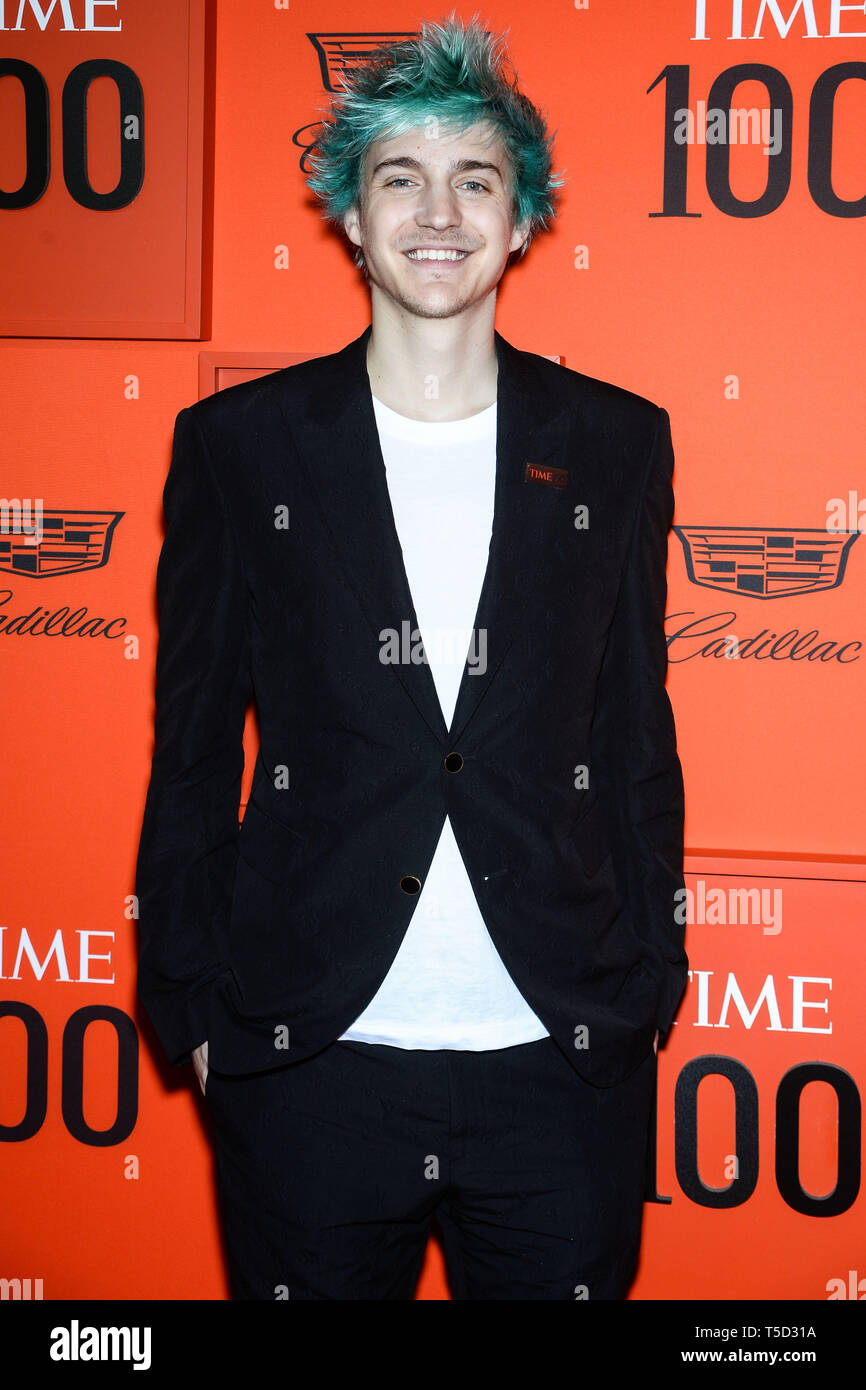 MANHATTAN, NEW YORK CITY, NEW YORK, USA - APRIL 23: Tyler 'Ninja ...