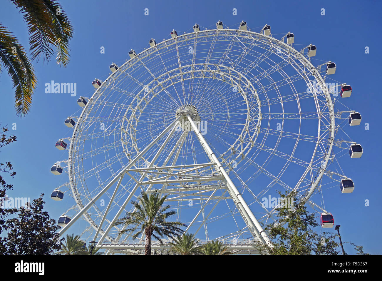 Sightseeing in Orlando to have a nice view over the city Stock Photo ...
