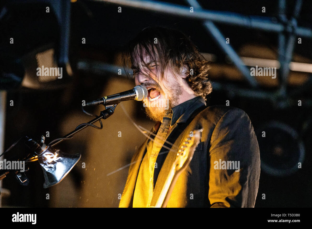 Netherlands, Tilburg - April 12, 2019. The American rock band Young ...
