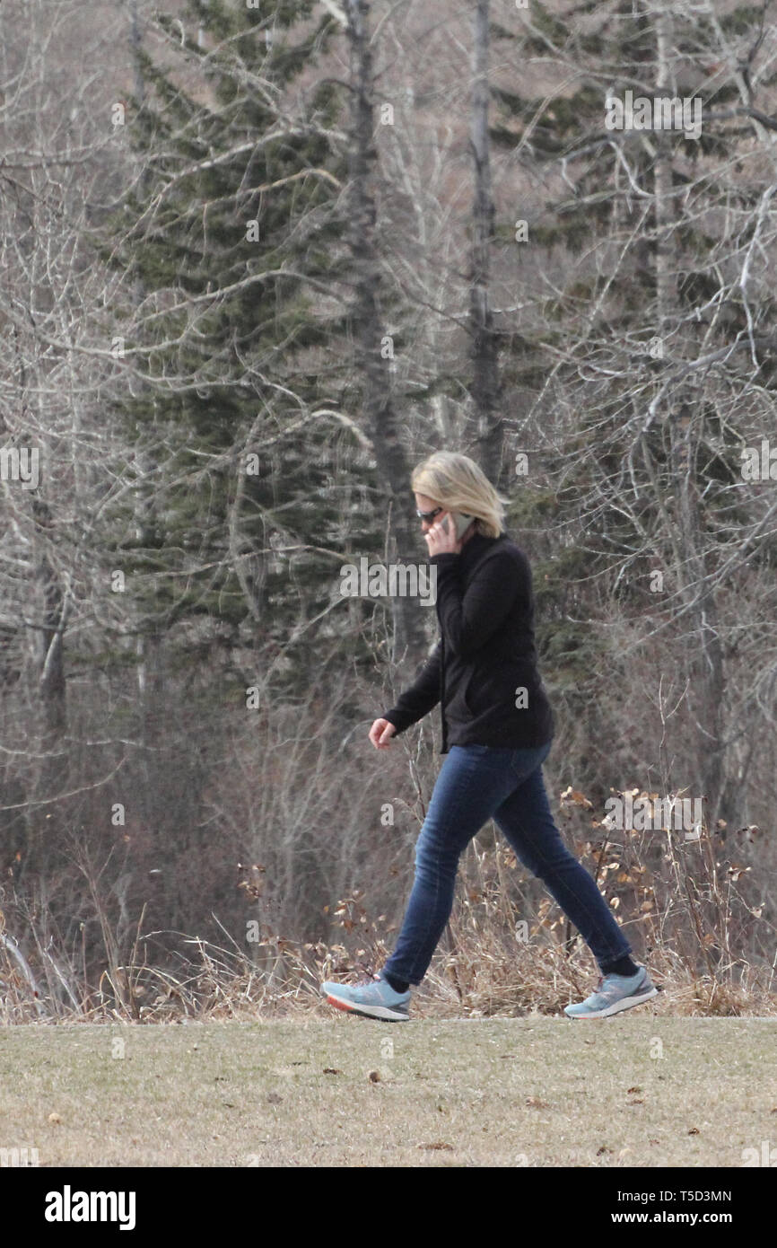 Two of the best ways to keep fit, walking and cycling Stock Photo - Alamy