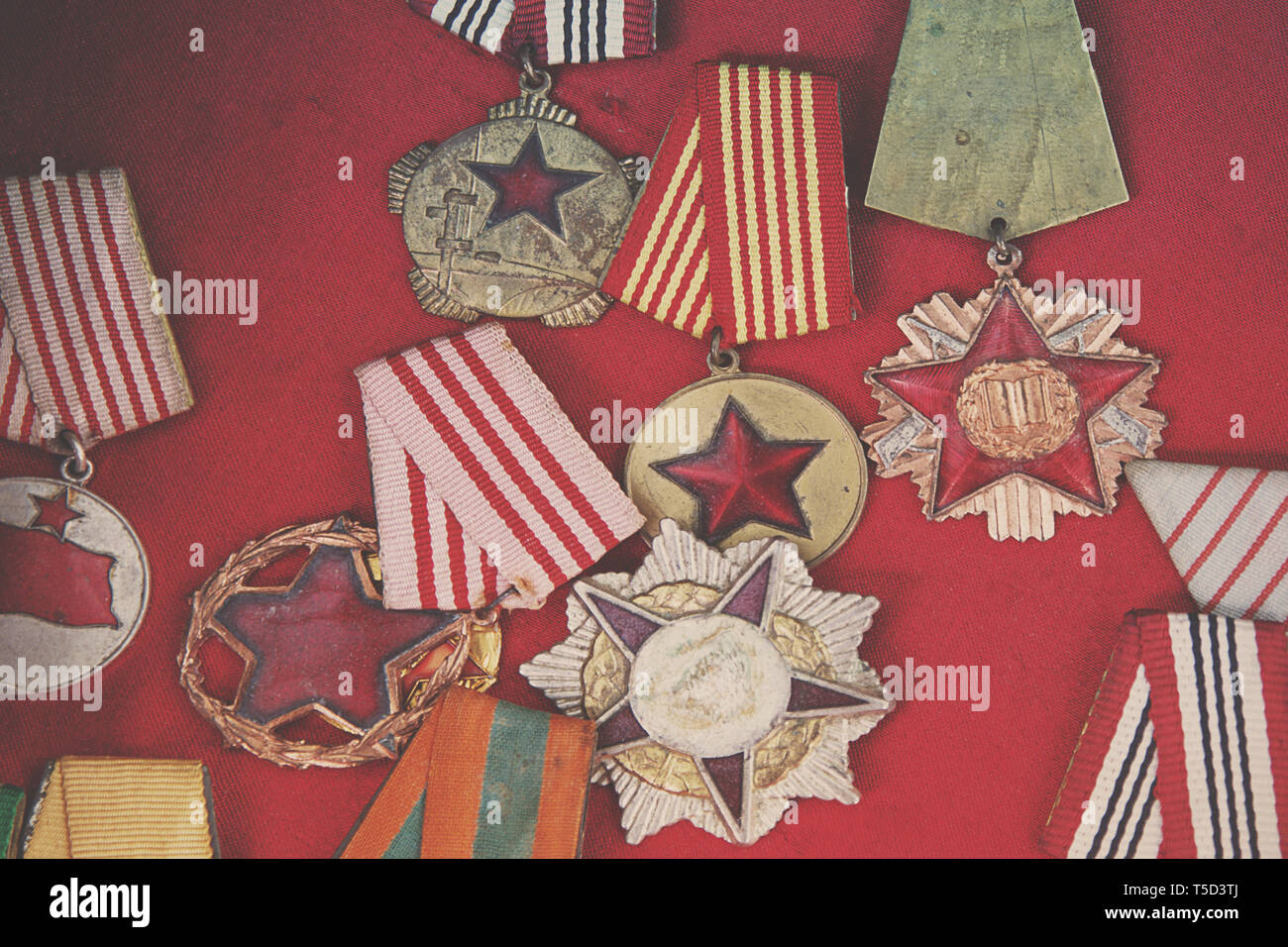 Communist medals hi-res stock photography and images - Alamy