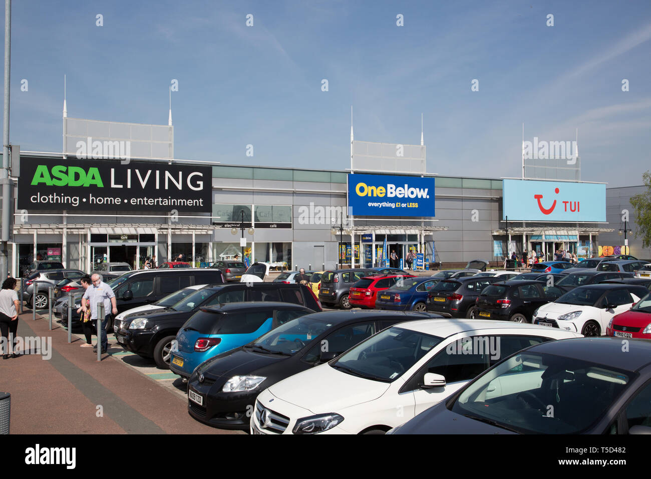 Parkgate Shopping, Rotherham Stock Photo - Alamy
