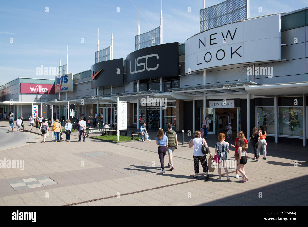 Parkgate Shopping, Rotherham Stock Photo - Alamy