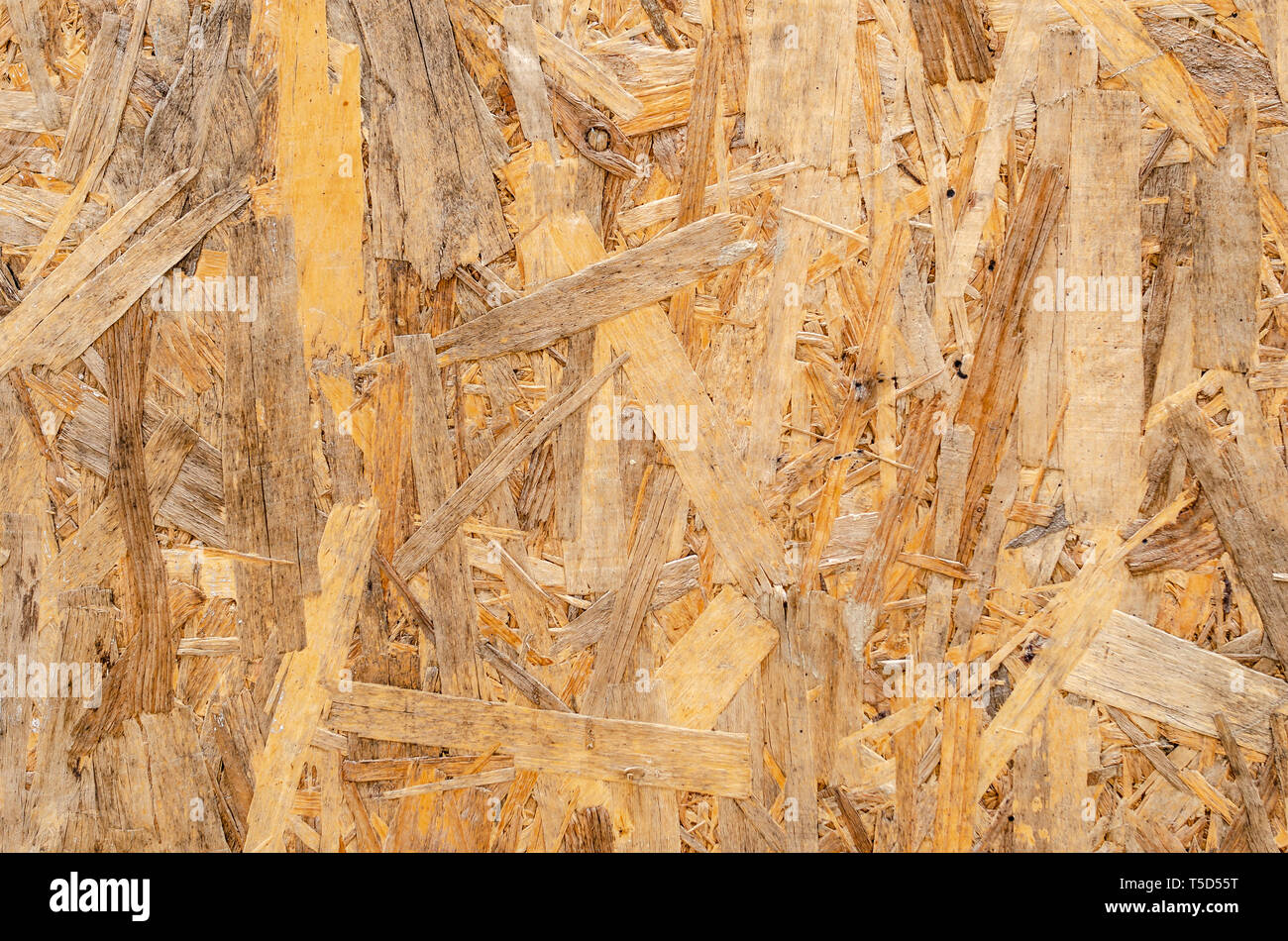 OSB boards wooden background. Oriented Strand Board Stock Photo - Alamy