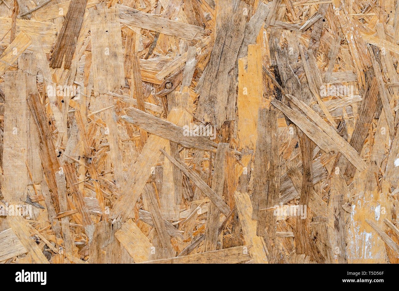 OSB boards wooden background. Oriented Strand Board Stock Photo - Alamy