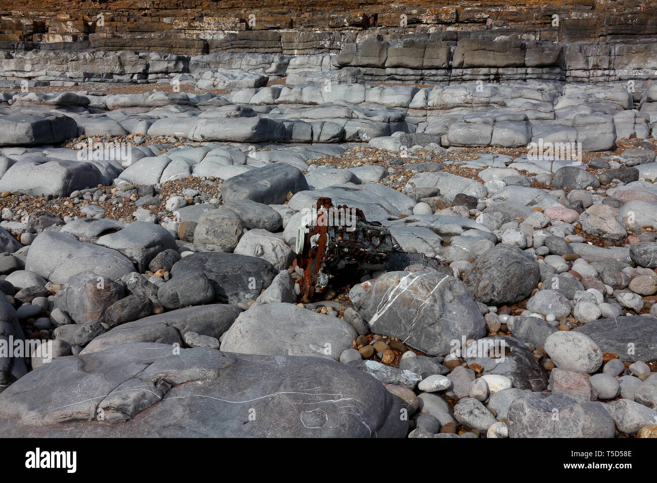Wrecked train engine hi-res stock photography and images - Alamy