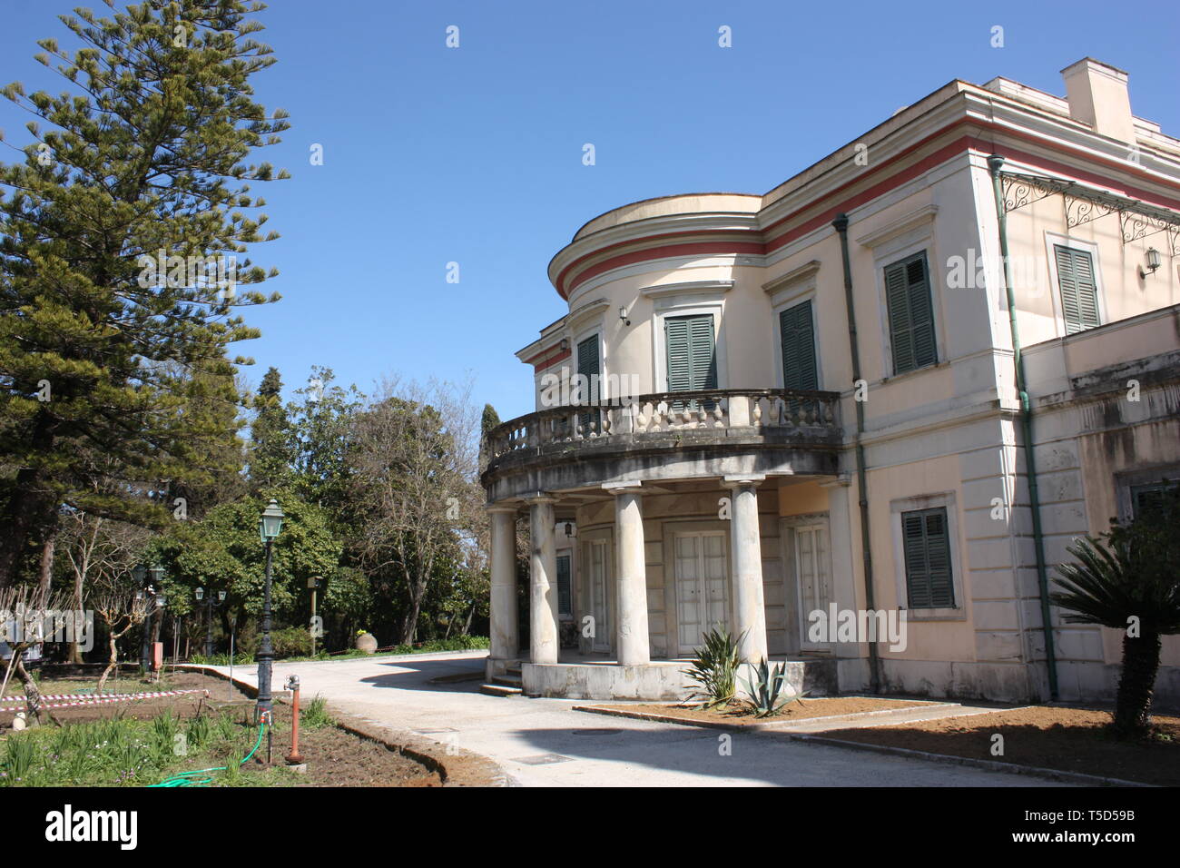 The house called Mon Repos birthplace of the Duke of Edinburgh Stock ...