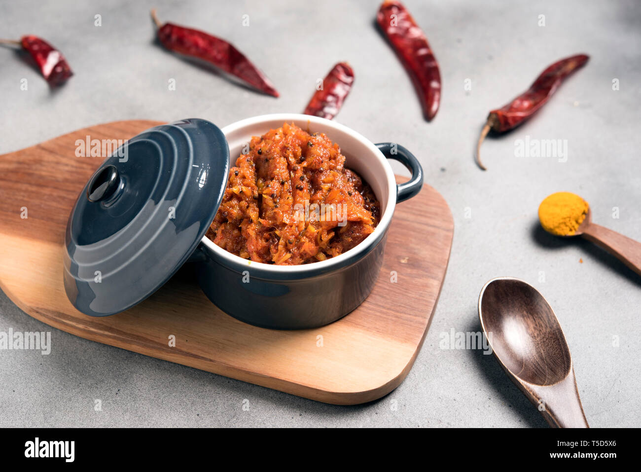 Jar of indian pickle hi-res stock photography and images - Alamy
