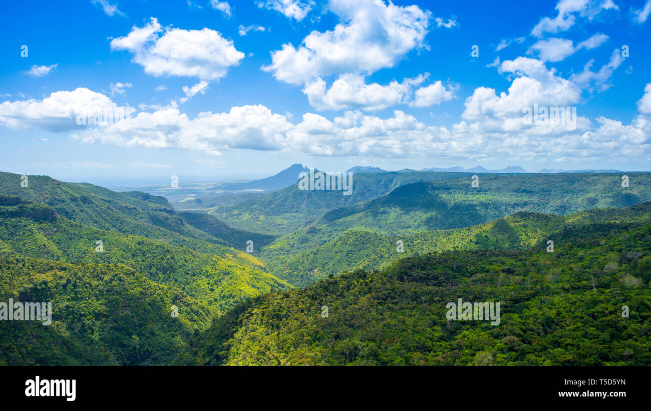Black river gorges national park hi-res stock photography and images ...