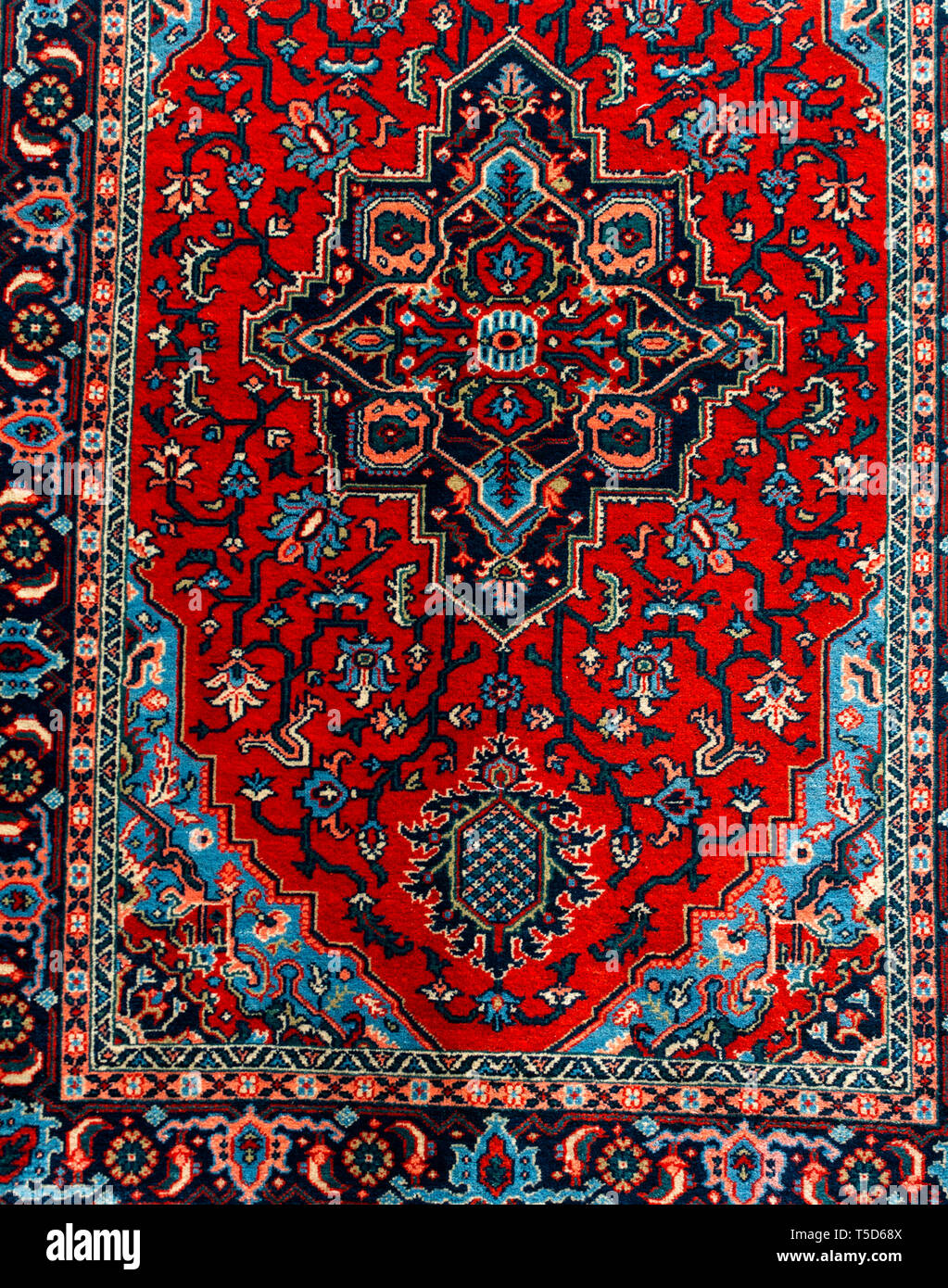 An ancient Armenian carpet texture pattern Stock Photo - Alamy