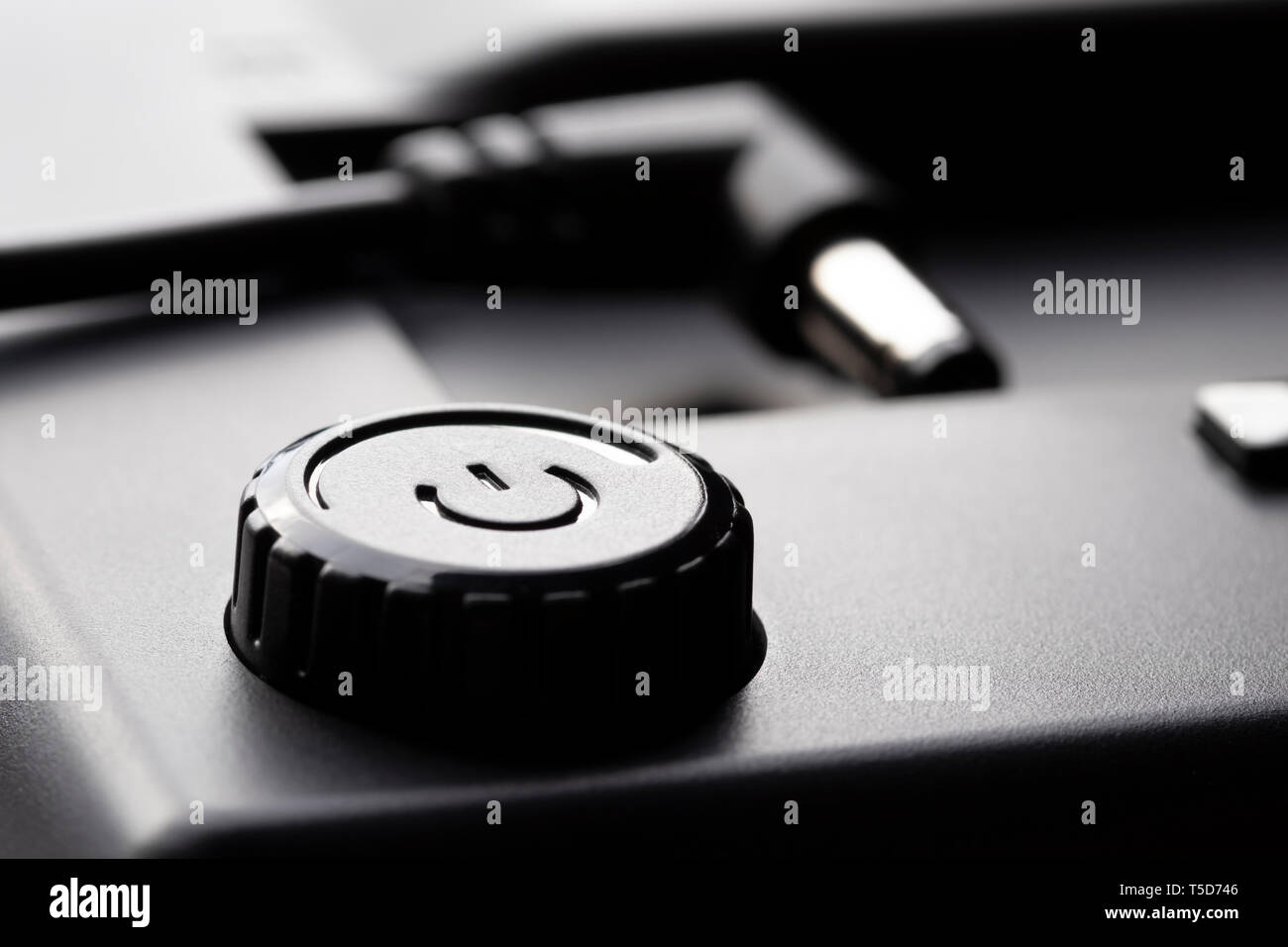 Black plastic texture glossy hi-res stock photography and images - Alamy