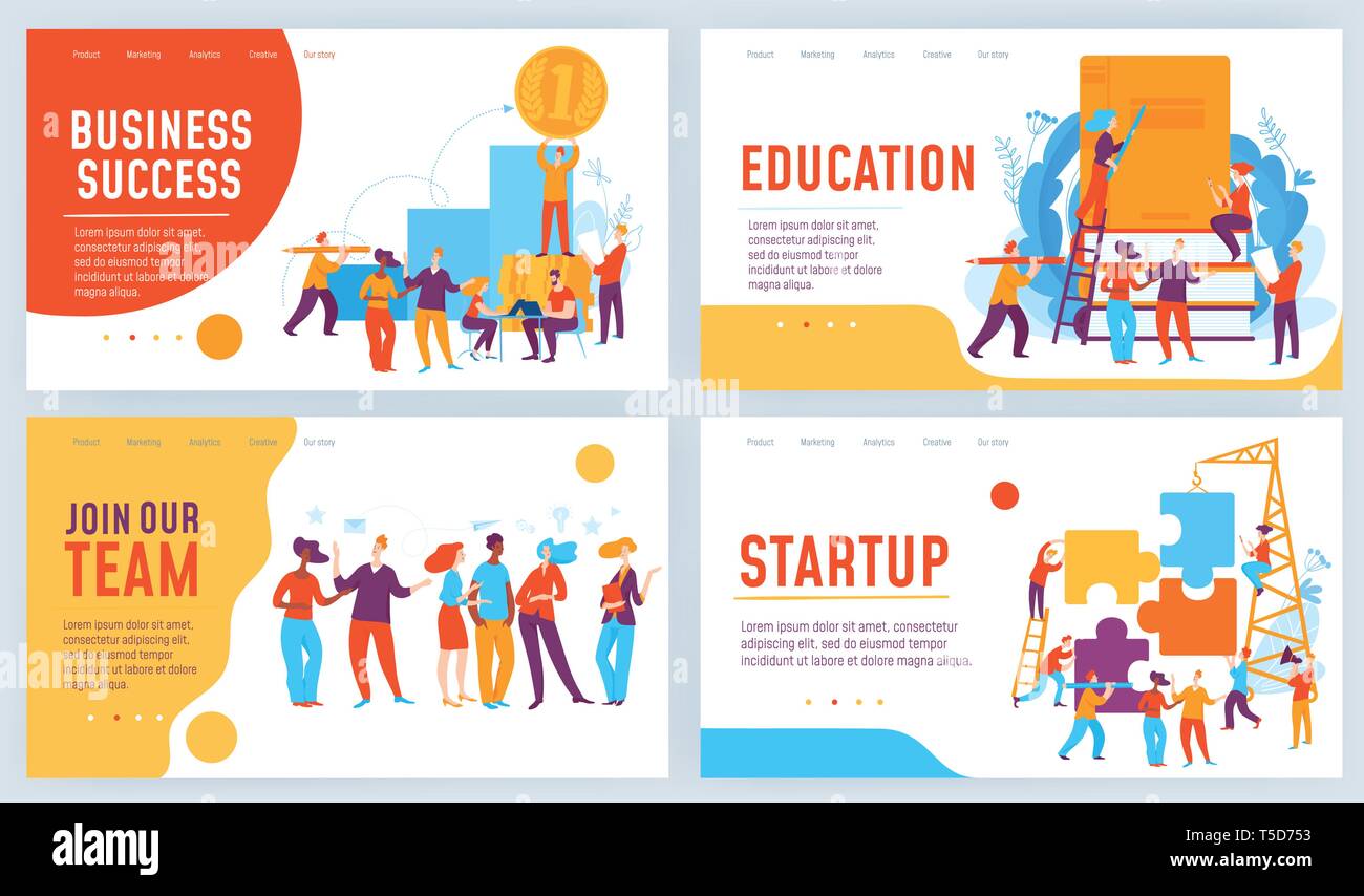 Company slide Stock Vector Images - Alamy