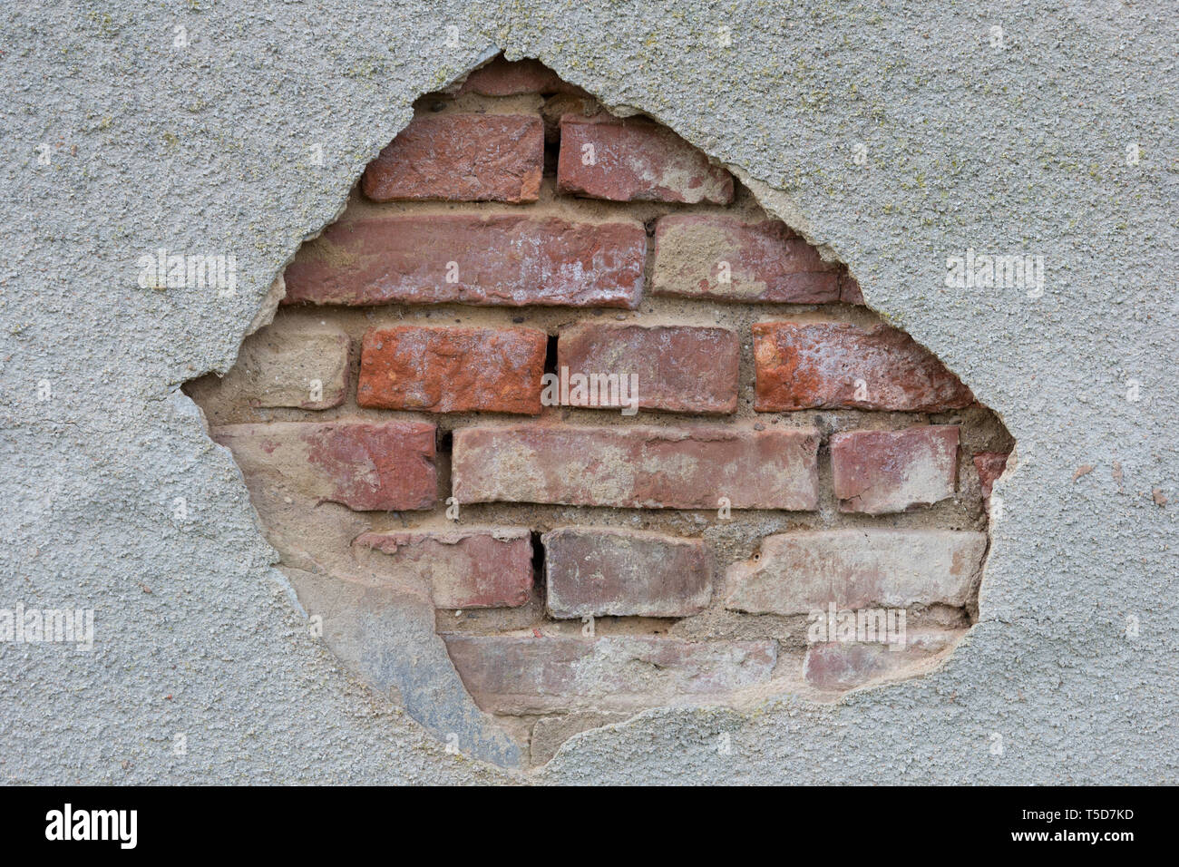 hole in wall Stock Photo - Alamy