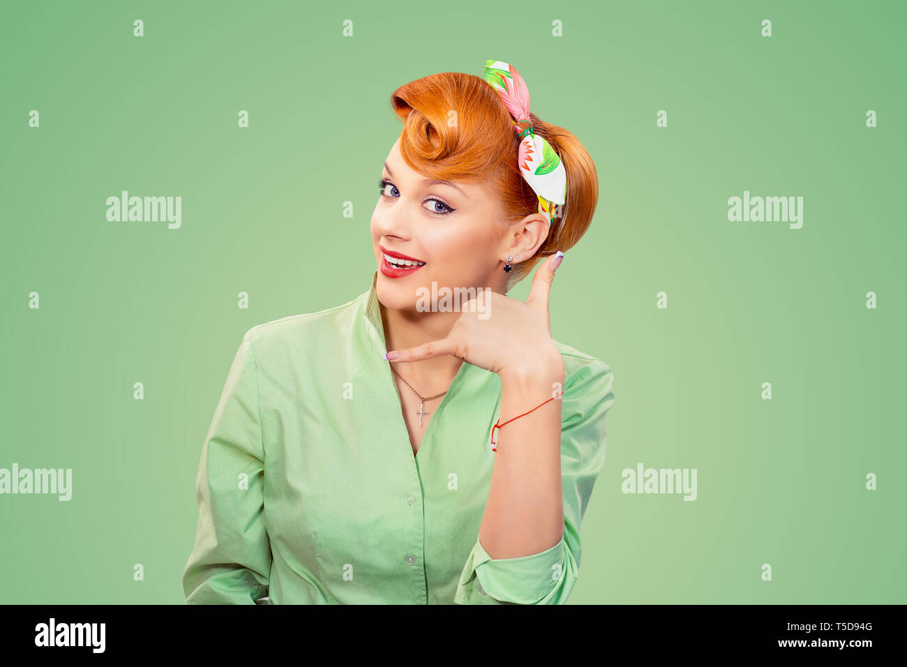 50s Pin Up Girls Hair