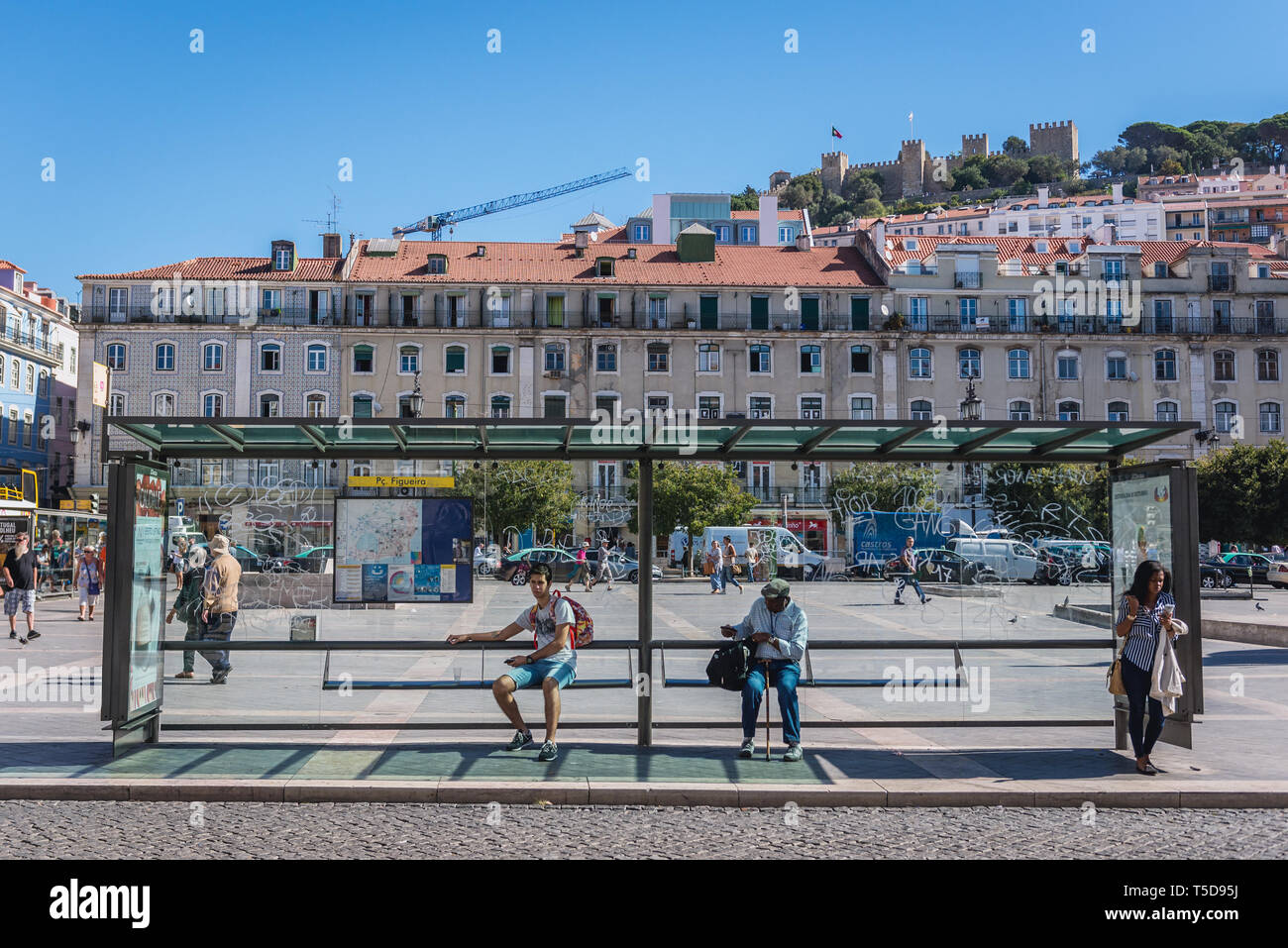 Portuguese Bus Stop High Resolution Stock Photography and Images - Alamy