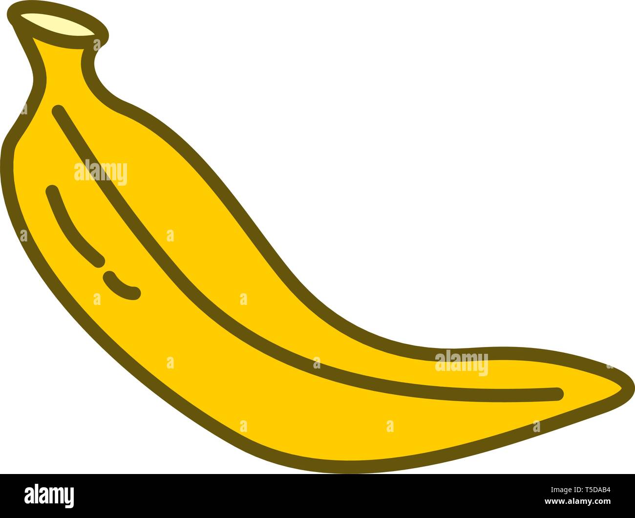 Banana Fruit Design Graphic Template Vector Stock Vector Image & Art ...