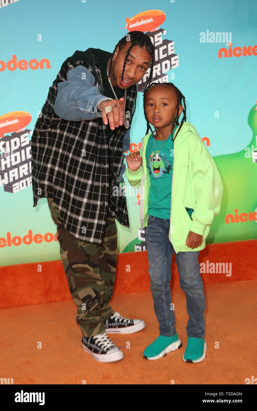 Nickelodeon's 2019 Kids' Choice Awards Featuring: Tyga, King Cairo ...