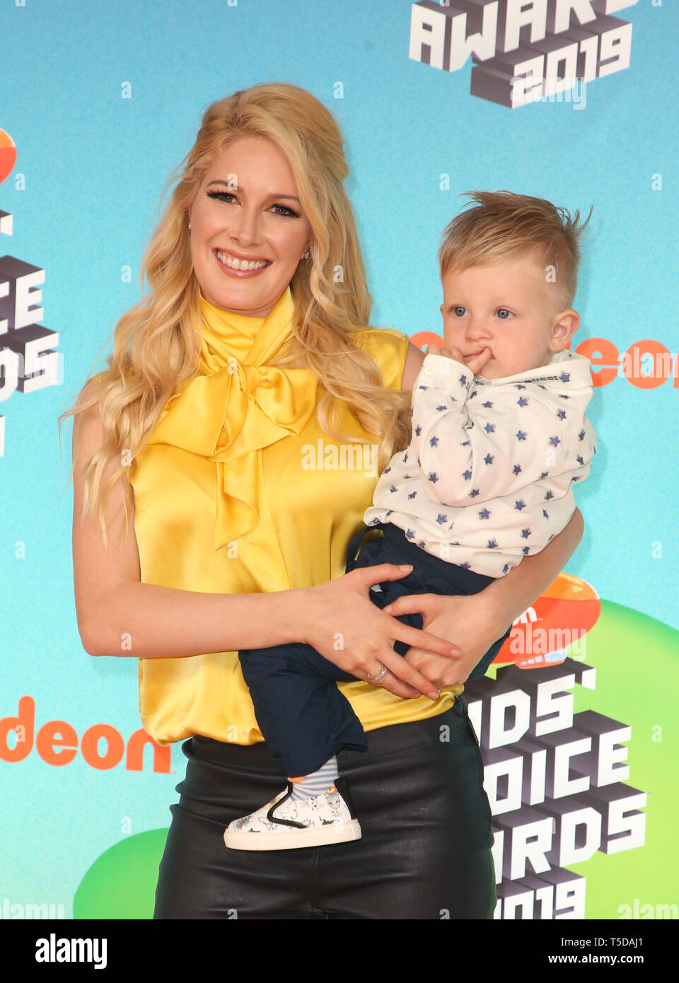Nickelodeon's 2019 Kids' Choice Awards Featuring: Heidi Montag, Gunner ...
