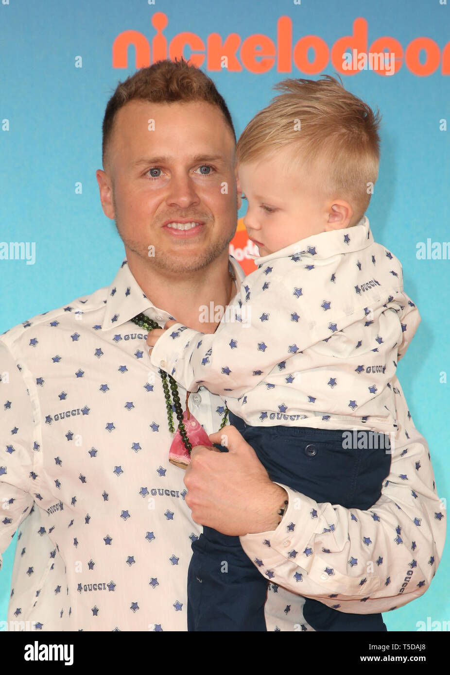 Nickelodeon's 2019 Kids' Choice Awards Featuring: Spencer Pratt, Gunner ...
